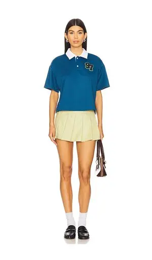 Superdown Alinia Polo Top