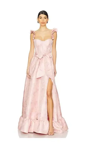 V. CHAPMAN Veronica Gown - Pink