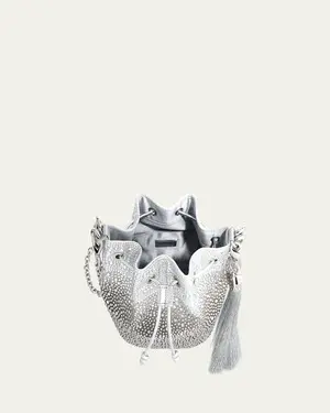 Judith Leiber Piper Gradient Crystal Bucket Bag