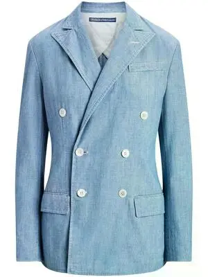 Polo Ralph Lauren Double-breasted Blazer - Blue