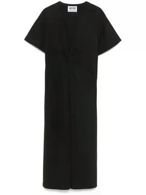 Moschino Gathered Midi Dress