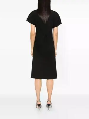 Moschino Gathered Midi Dress
