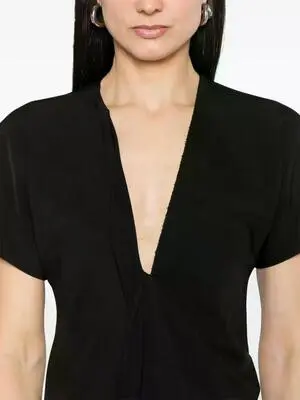 Moschino Gathered Midi Dress