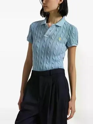 Polo Ralph Lauren Cable-knit Polo Shirt