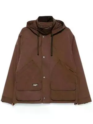 CHOCOOLATE Layered Hooded Jacket