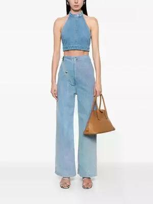 Nanushka Makena Wide Leg Jeans