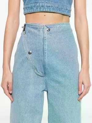 Nanushka Makena Wide Leg Jeans