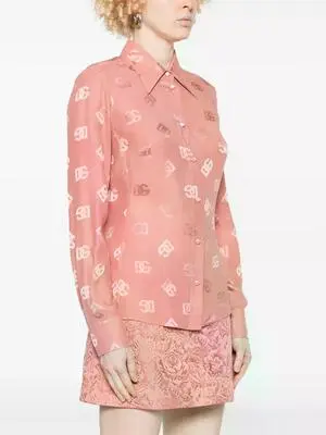 Dolce & Gabbana Logo-jacquard Shirt