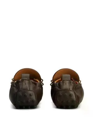 TOD'S Ring-embellished Loafers