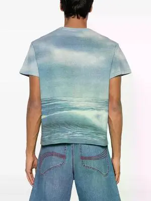 ERL Landscape-print T-shirt