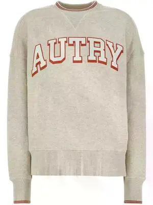 AUTRY Logo-print Sweatshirt - Grey