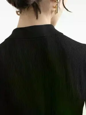 Dolce & Gabbana Ribbed Polo Top
