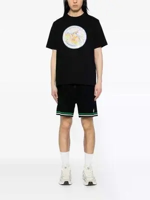 Casablanca The Four Elements T-shirt - Black