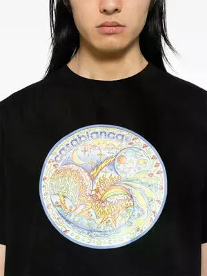 Casablanca The Four Elements T-shirt - Black