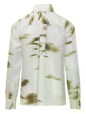 FERRAGAMO Blossom-print Shirt