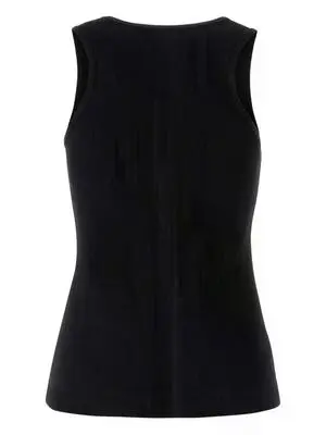 Givenchy 4g Liquid-plaque Tank Top - Black