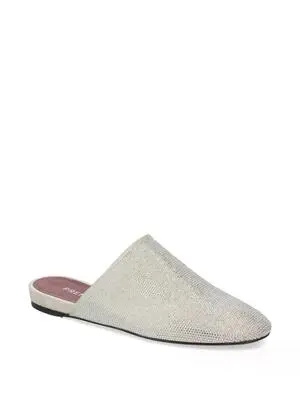 Premiata Rhinestone-embellished Mules - Neutrals