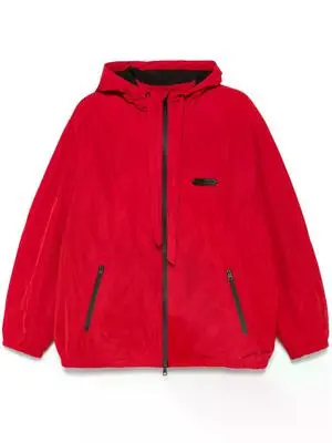 LANVIN Logo-patch Windbreaker