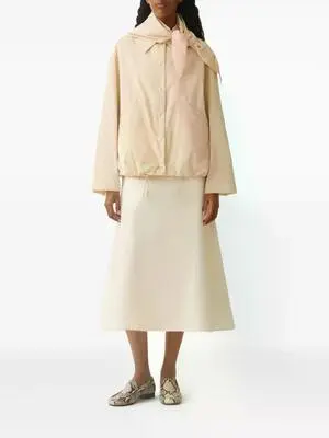 Fabiana Filippi Drawstring-hem Jacket