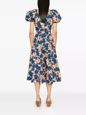 Ulla Johnson Imara Midi Dress - Blue
