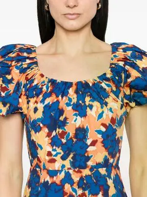 Ulla Johnson Imara Midi Dress - Blue