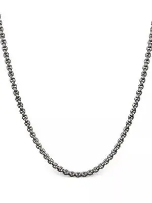 David Yurman Sterling Box Chain Necklace - Silver