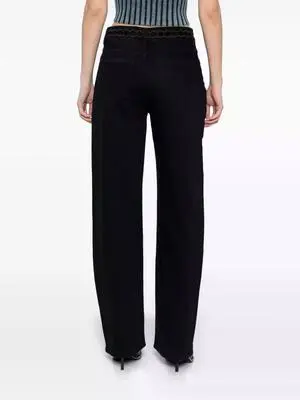 IRO PARIS Embroidered Straight Leg Jeans