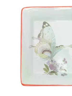 PIERRE-LOUIS MASCIA Butterfly-print Tray