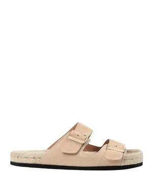 Manebí Espadrille Cow Leather Sandals - Beige