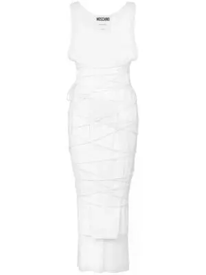 Moschino Tied Midi Dress