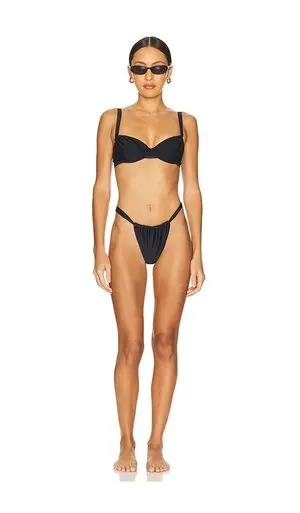 Superdown Chiara Bikini Bottom - Black