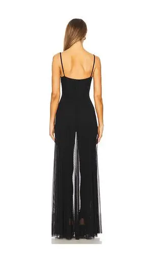 Norma Kamali Underwire Gown With Catsuit