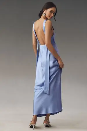 Significant Other Anabell Cowl-neck Maxi Dress