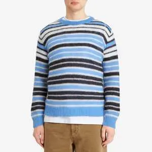 Marni Stripe Mohair Crew Knit