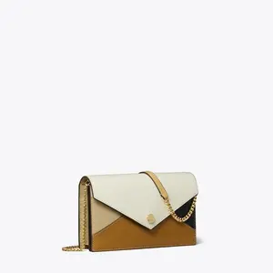 Tory Burch Leather Envelope Wallet Crossbody