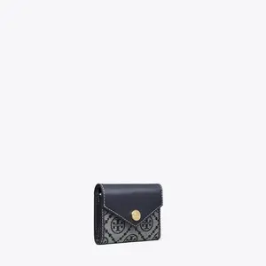 Tory Burch T Monogram Small Envelope Wallet - Tory Navy