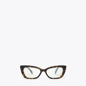 Tory Burch Kira Cat-eye Eyeglasses - Dark Tortoise