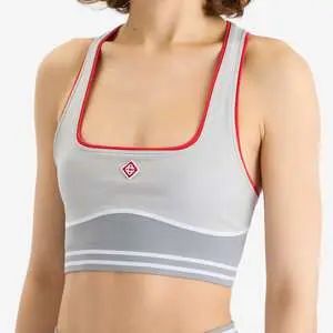 Casablanca Sports Bra - Grey
