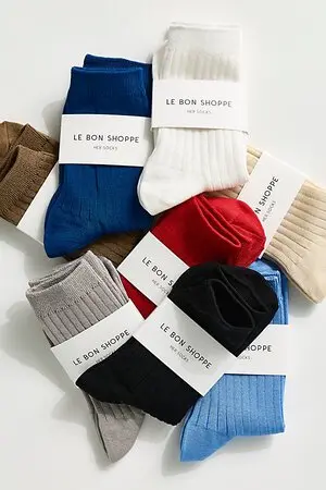 LE BON SHOPPE Her Socks - Black