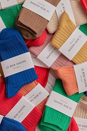 LE BON SHOPPE Her Socks - Cobalt
