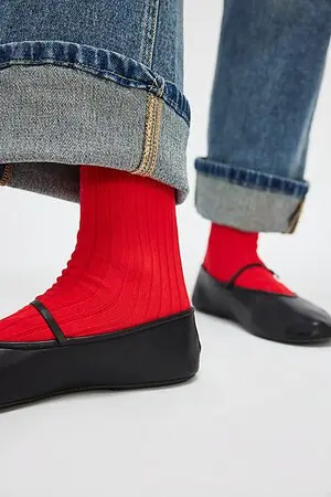 LE BON SHOPPE Her Socks - Flame