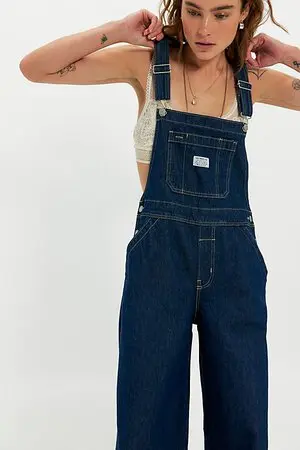 Oversized Utility Overalls