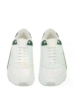 Saint Laurent Bump Logo-detail Sneakers - White