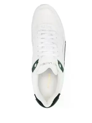 Saint Laurent Bump Logo-detail Sneakers - White