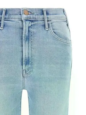 MOTHER The Hustler Ankle Fray Jeans