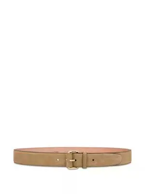 Moschino Suede Belt - Brown