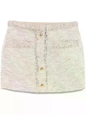 Isabel Marant Étoile Gleny Mini Skirt - Neutrals