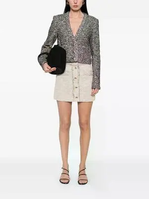 Isabel Marant Étoile Gleny Mini Skirt - Neutrals