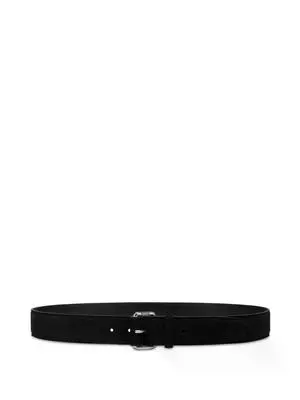 Moschino Leather Belt - Black