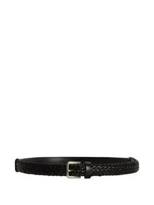 Dolce & Gabbana Braided Belt - Black